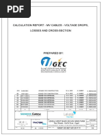 Cable Tray Sizing Calculations | PDF | Electricity | Electrical Engineering