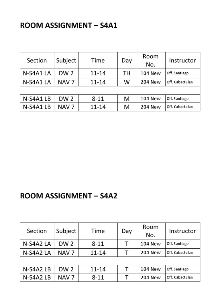 Schedule Plotting 2nd Summer S3 and S4 | PDF