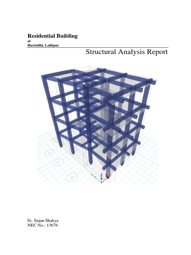 Harisiddhi Structure Report | PDF | Concrete | Strength Of Materials