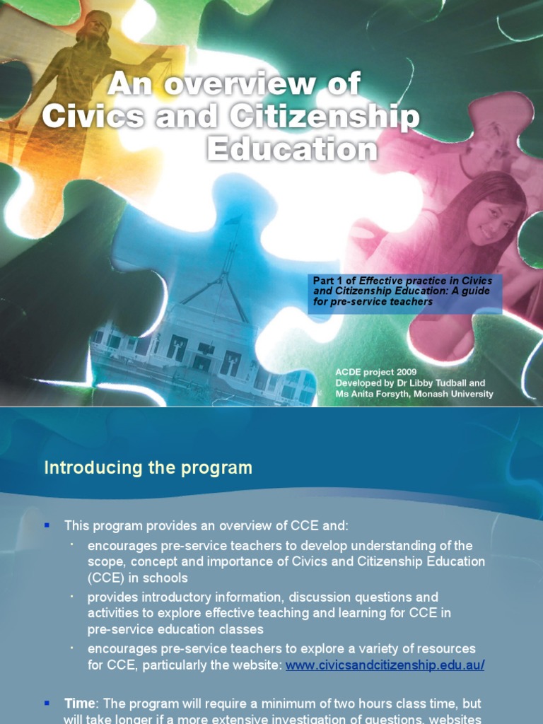 Overview CCE | PDF | Teachers | Curriculum