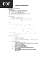 LESSON PLAN (Fuller Approach) | PDF
