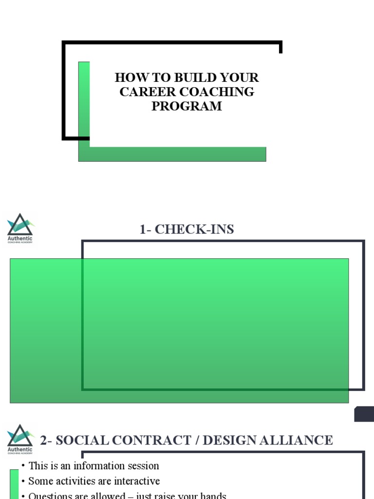 How To Build Your Career Coaching Program | PDF | Motivation | Motivational