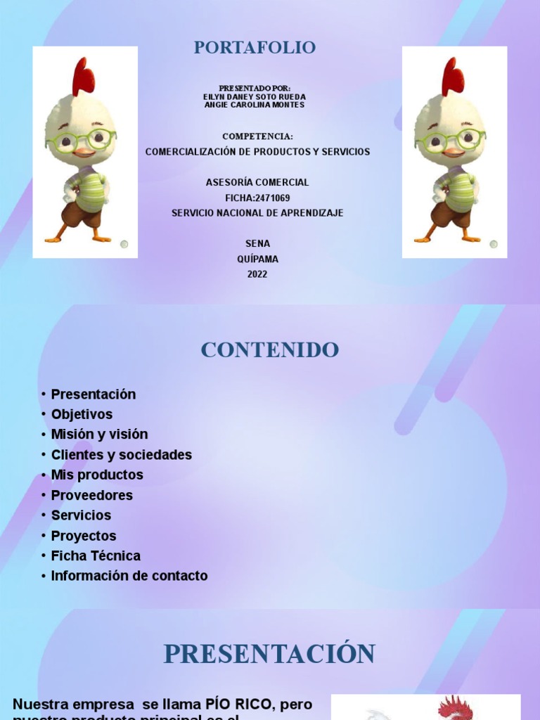 Modelo de Portafolio de Productos y Servicios | PDF | Calidad ...