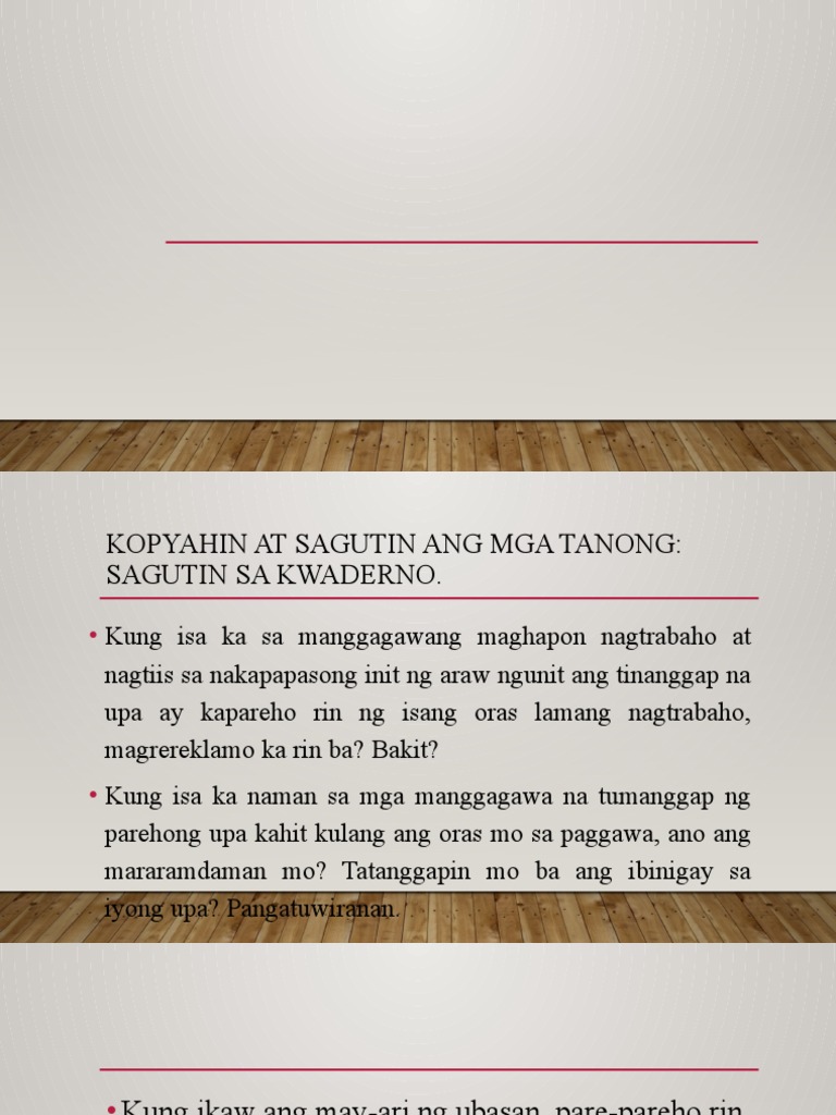 Filipino 9 Parabula | PDF