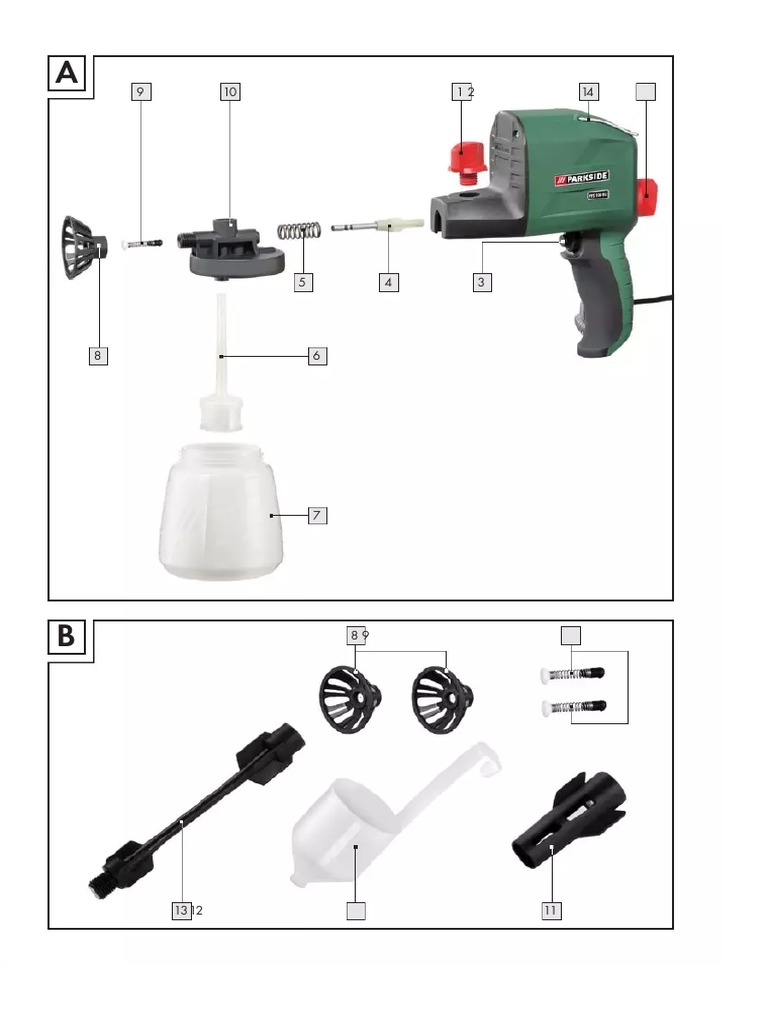 Manuale Parkside PFS 100 B2 (Italiano - 54 Pagine) | PDF