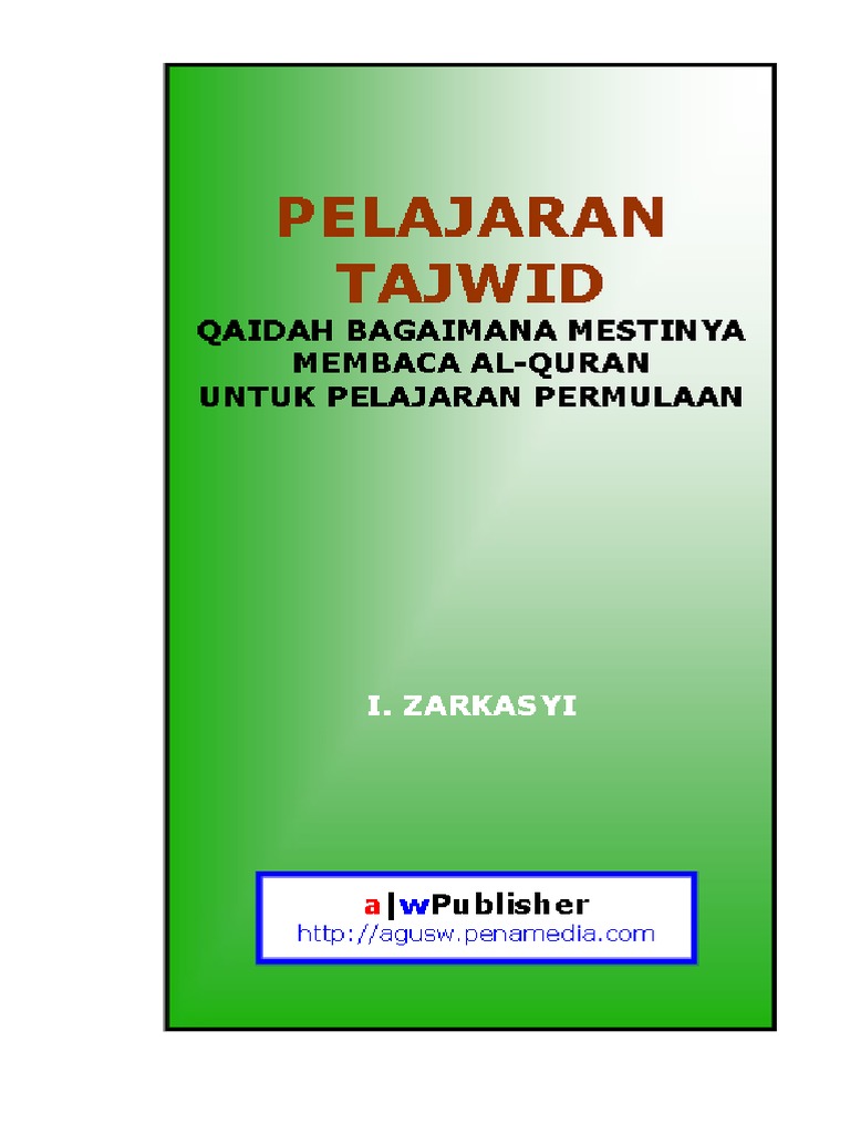 Pelajaran Tajwid - PDF Download Gratis | PDF