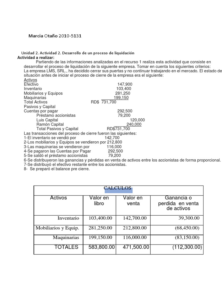 Otaño-Marcia-Unidad 2. Actividad 2. Desarrollo de Un Proceso de ... Otaño-Marcia-Unidad 2. Actividad 2. Desarrollo de Un Proceso de ...