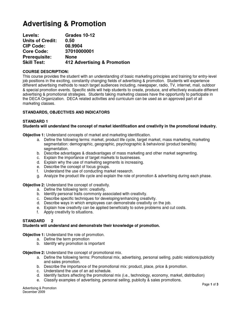 Advertising | PDF | Promotion (Marketing) | Advertising