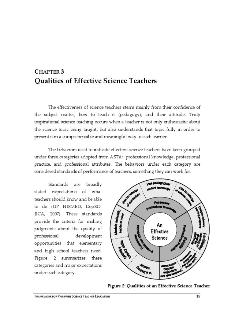 Effective Science Teacher Principles - Sciteach | PDF | Science ...
