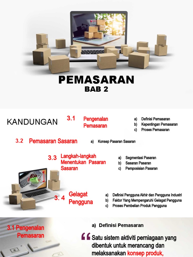 Bab 2 Pemasaran | PDF | Bisnis