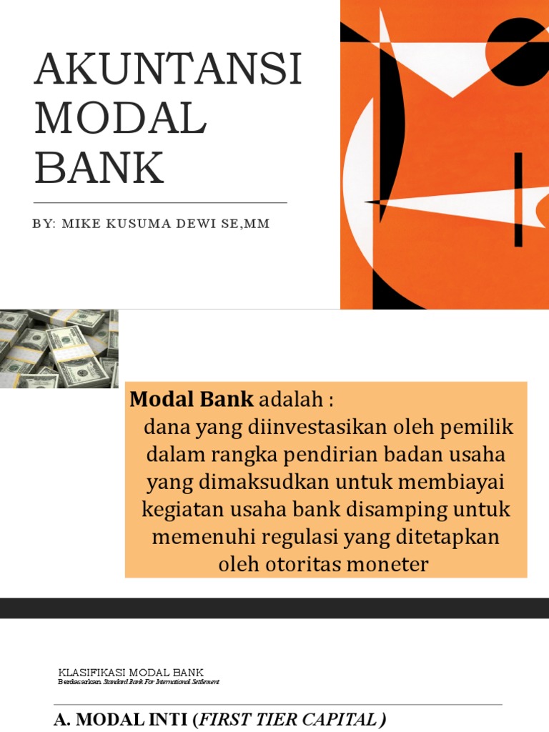Modal Bank: Klasifikasi dan Akuntansi | PDF