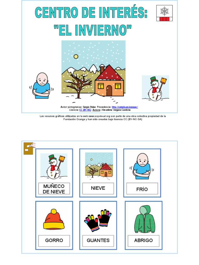 Centro de Interes Invierno | PDF