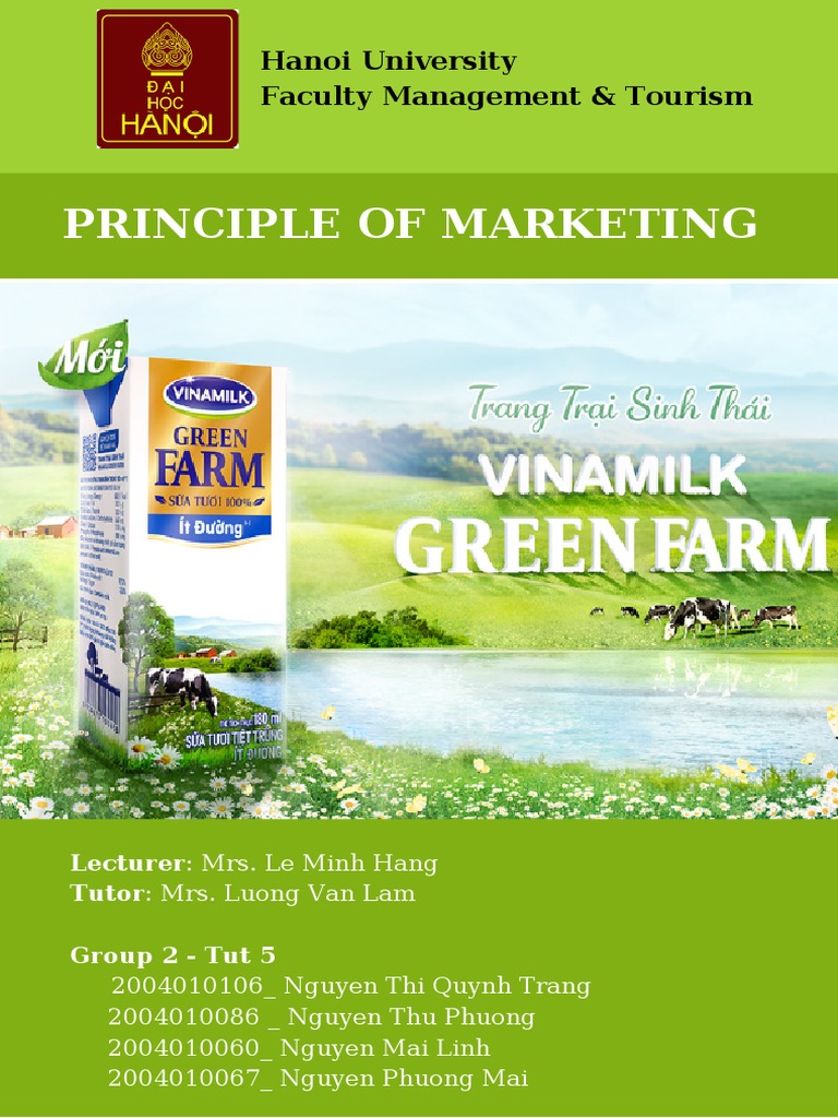 Tut 5 - Group 2 - VINAMILK | PDF | Brand | Marketing