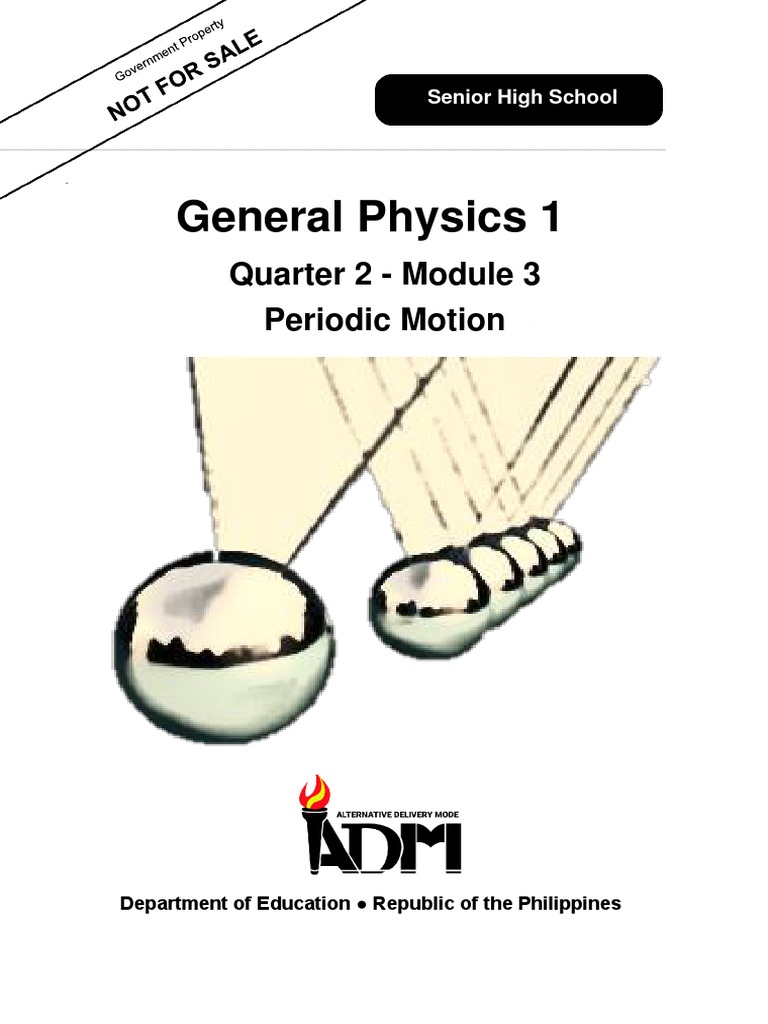 GeneralPhysics1 12 Q2 Module3 Periodic-Motion | PDF | Waves | Oscillation