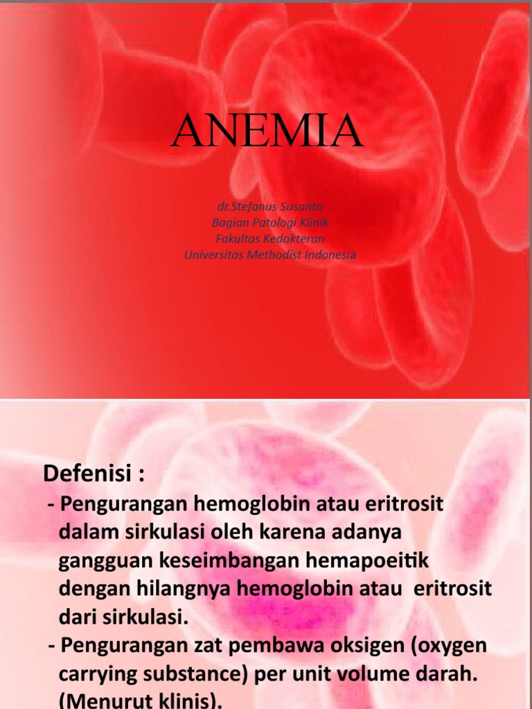 ANEMIA PowerPoint-2 | PDF
