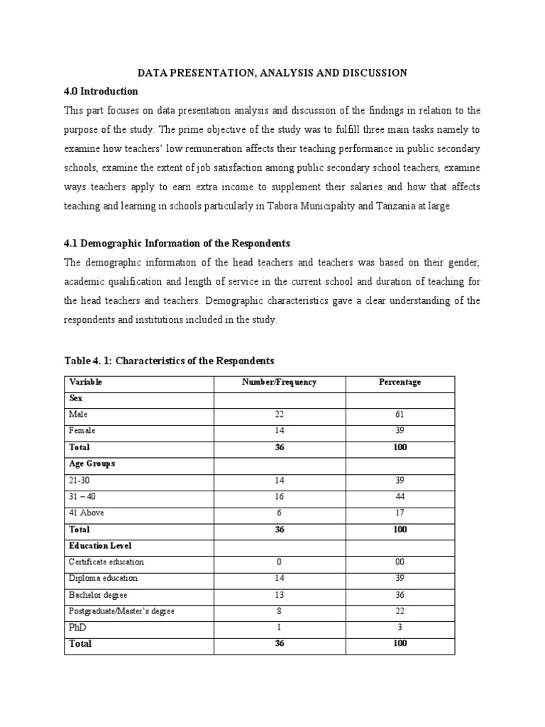 Data Analysis of Teacher Remuneration Effects | PDF | Cost Of Living ...