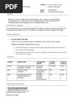 Wharton Resume Template | PDF