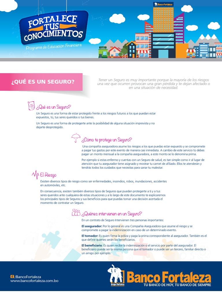 Que Es Un Seguro | Descargar gratis PDF | Seguro
