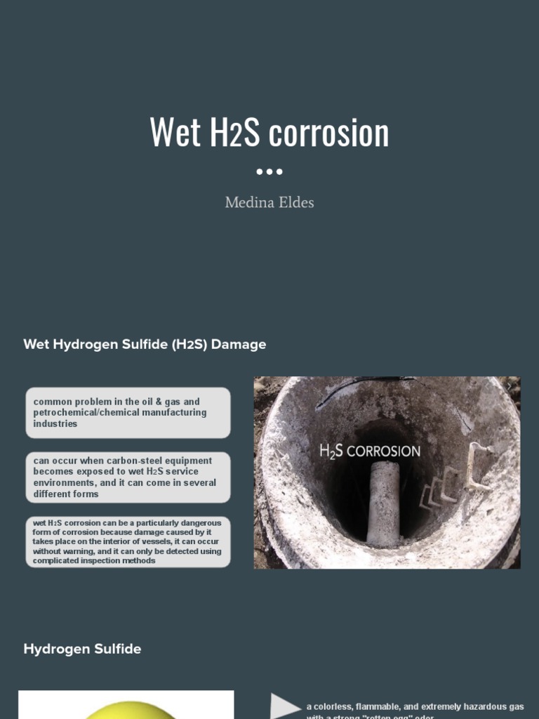 Wet H2S Corrosion | PDF