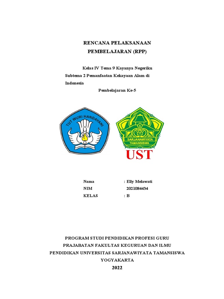 Contoh Perangkat Pembelajaran | PDF