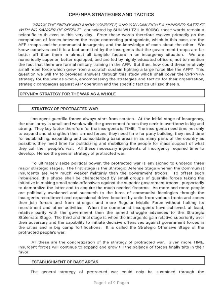 CPP Strategies | PDF