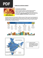 Ultratech Cement Plant Locations in India | PDF