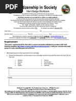 Citizenship in the Nation Workbook | PDF | Boy Scouts Of America | Scouting