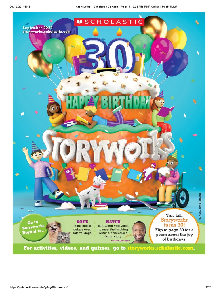 Storyworks - Scholastic Canada - Page 1 - 32 - Flip PDF Online ... Storyworks - Scholastic Canada - Page 1 - 32 - Flip PDF Online ...