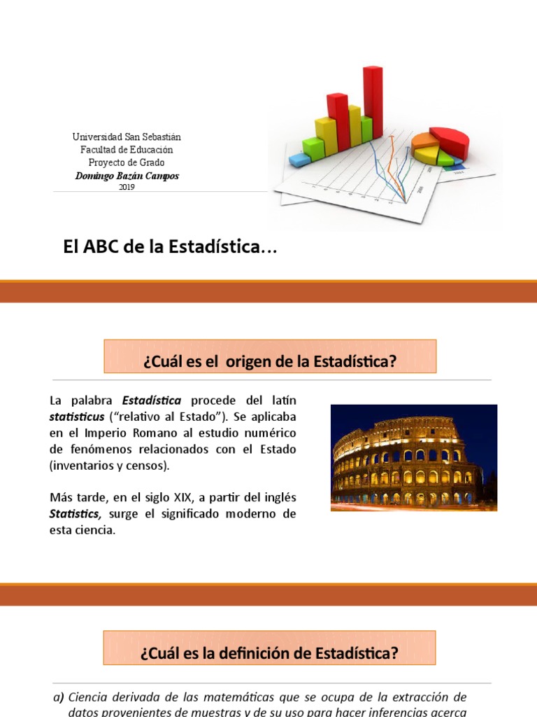 1 ABC de La Estad°stica Descriptiva USS | Descargar gratis PDF | Estadísticas | Estadísticas ...