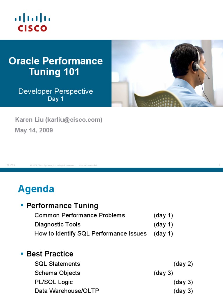 Oracle Performance Tuning 101 - Developer Perspective 090528 - 1 | PDF | Database Index | Databases