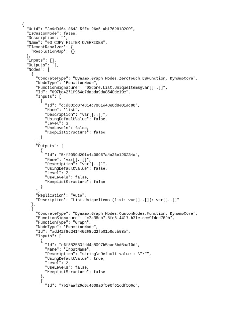 00 COPY FILTER OVERRIDES Backup | PDF | Boolean Data Type | Vertex (Graph Theory)