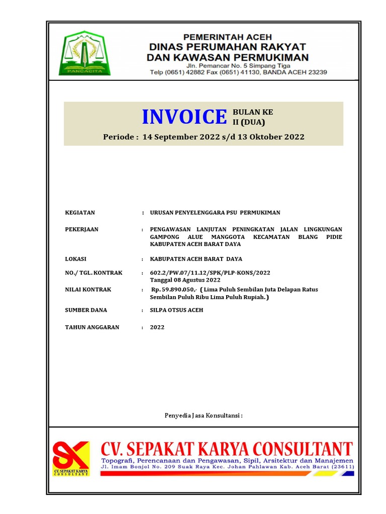 Invoice Revisi 2 | PDF