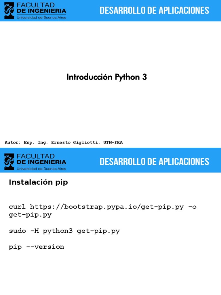 Intro Python | PDF | Python (lenguaje de programación) | Codificaciones