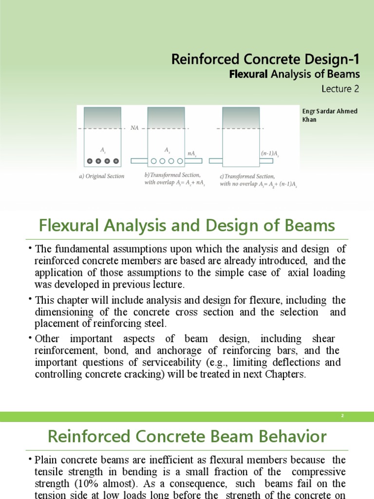 RCD-Lecture 2 | PDF | Deformation (Engineering) | Bending