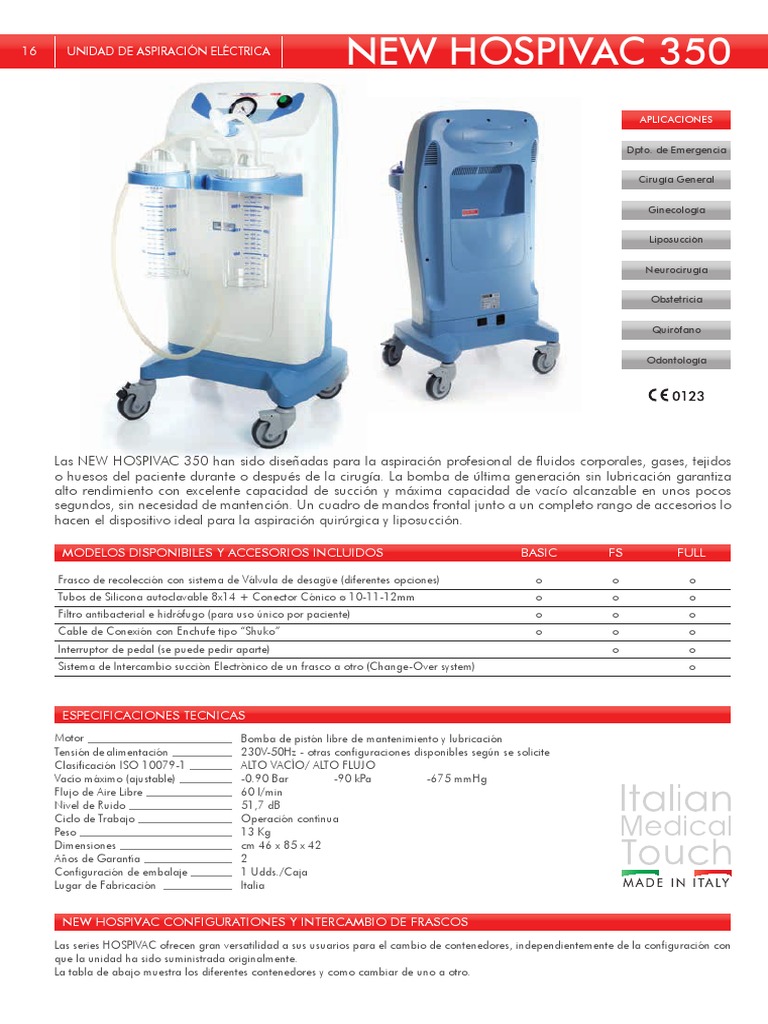 Catalogo CA-MI New Hospivac | Descargar gratis PDF | Bomba