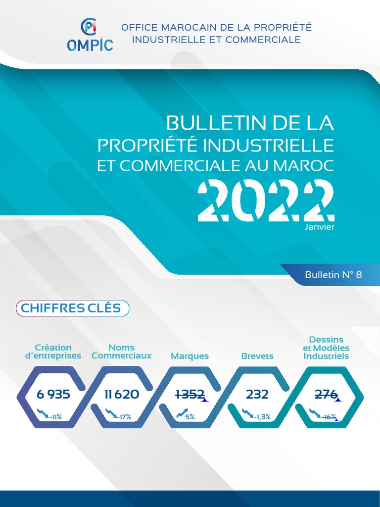 Bulletin PIC N8 v2 | PDF | Brevet | Maroc