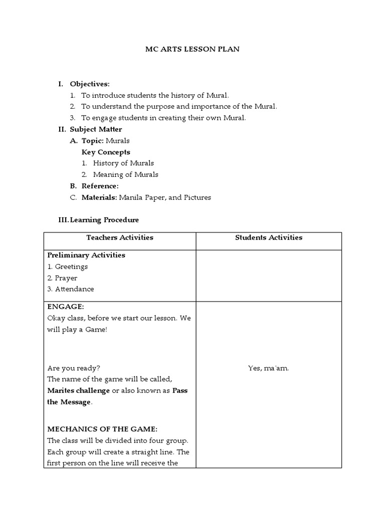 Exploring the History and Techniques of Murals Through Hands-On ...