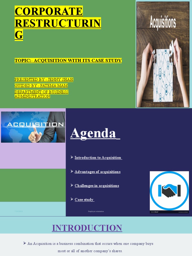 Corporate Restructuring | PDF | Economies | Business