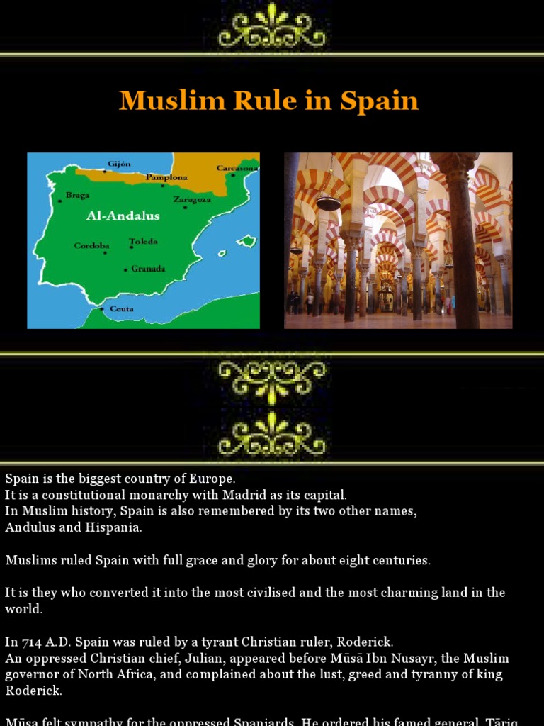 Muslim Rule in Spain | PDF | Al Andalus | Spain