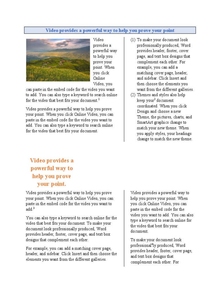 Video Provides A Powerful Way To Help You Prove Your Point | PDF | Computing | Software