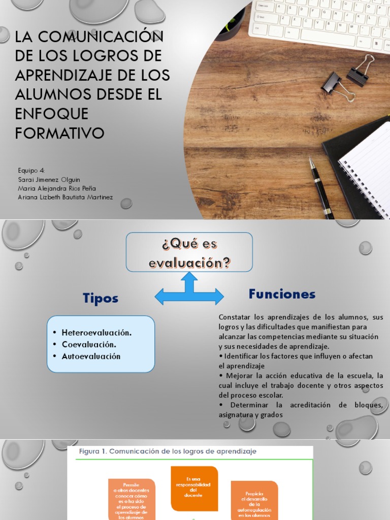 La Comunicación de Los Logros de Aprendizaje de | PDF