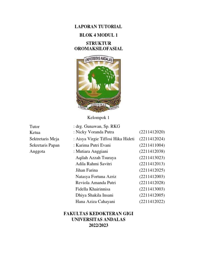 Laporan Tutorial Modul 1 Blok 4 | PDF | Komputer