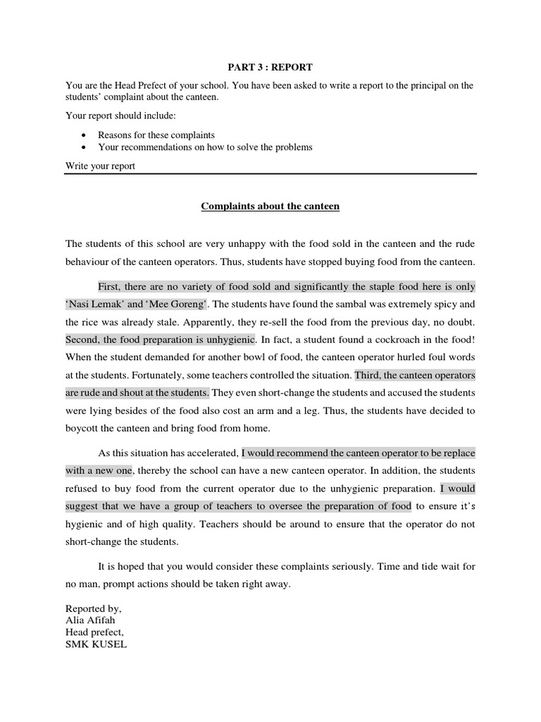 Report Writing - Sample and Guide PDF | PDF