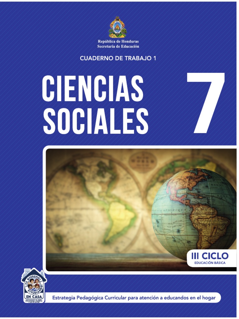 CT 1 CCSS 7mo Grado | PDF | Mapa | Honduras
