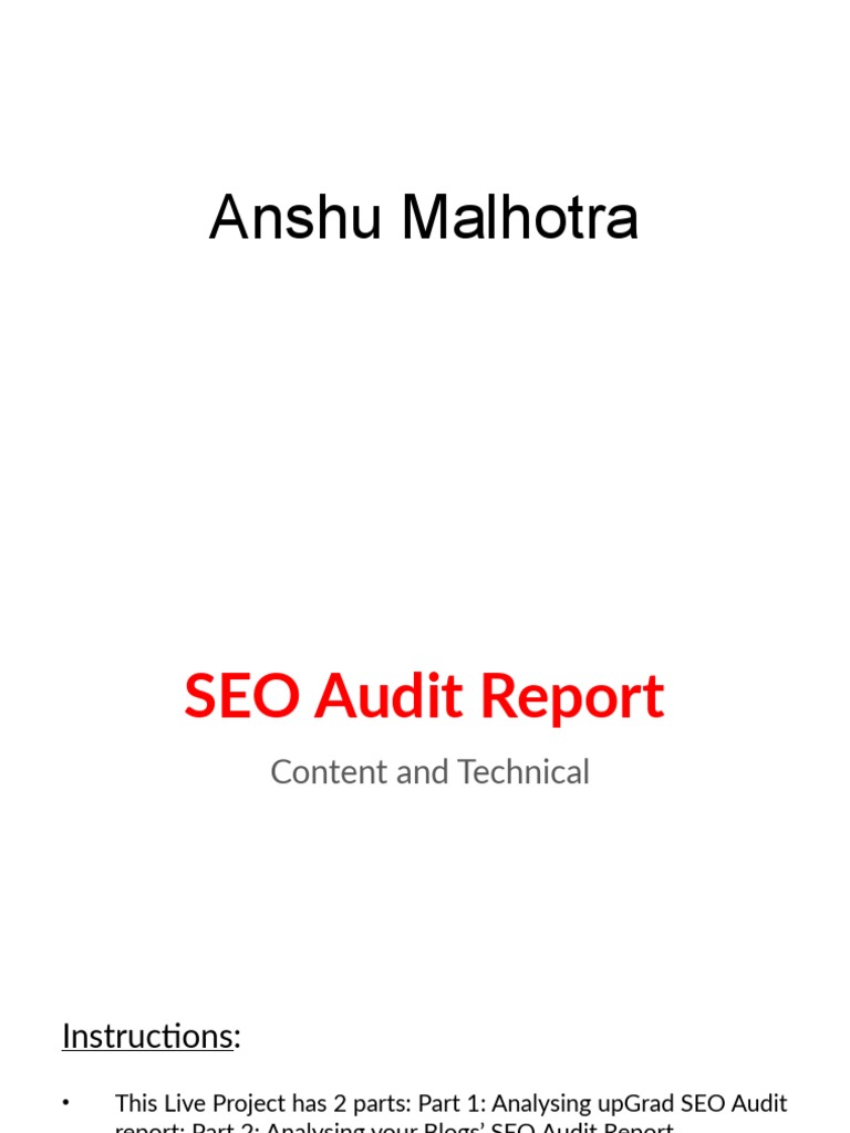 DM JLB Anshu Malhotra | Download Free PDF | Search Engine Optimization | Internet Search Engines