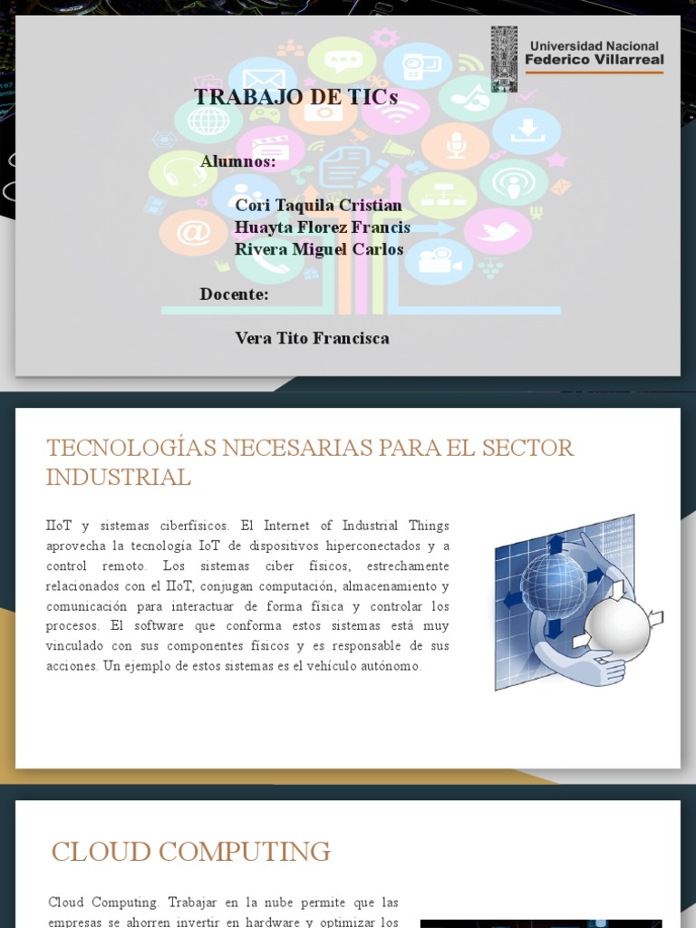 Trabajo de Tic | PDF | Computación en la nube | Software de la aplicacion
