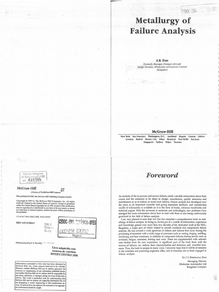 Metallurgical Failure Analysis | PDF | Reliability Engineering ...
