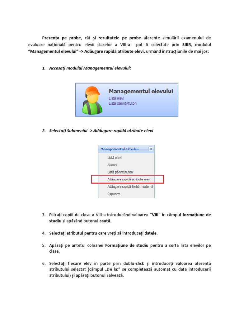 2018 03 09 Simulare EVNAT 2018 | PDF