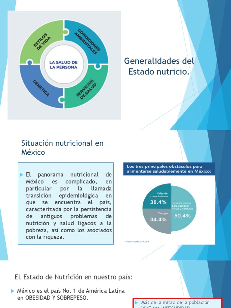 cls.2 Bloque 1. GENERALIDADES DEL ESTADO DE NUTRICION. | PDF ...