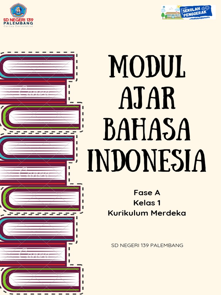 Modul Ajar Bahasa Indonesia Fase A Kelas 1 | PDF